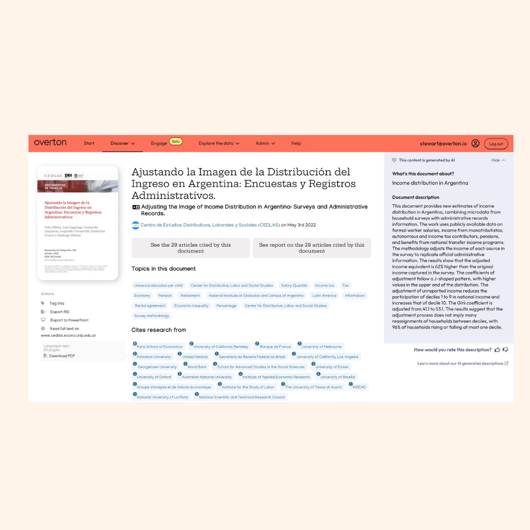 Policy discovery | Overton